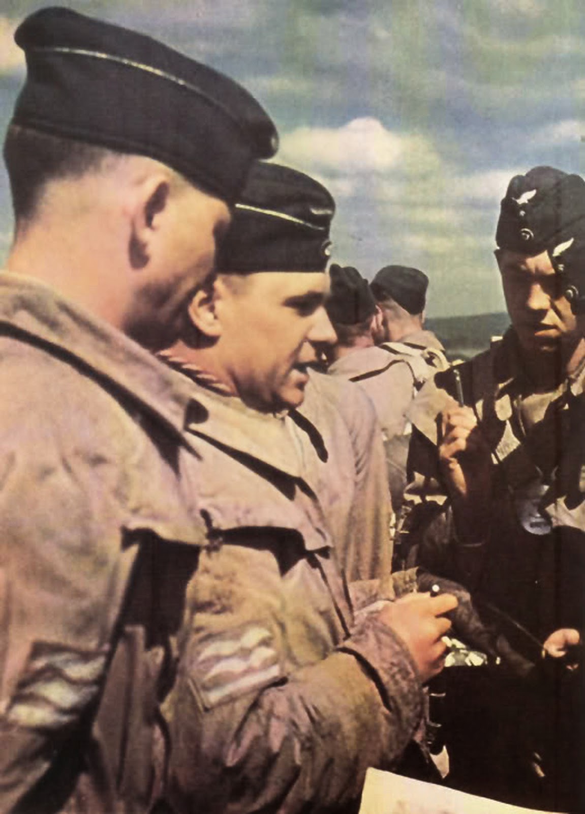 World War II in Color: A Group of Focke Wulf Fw 200 "Condor" Pilots ...