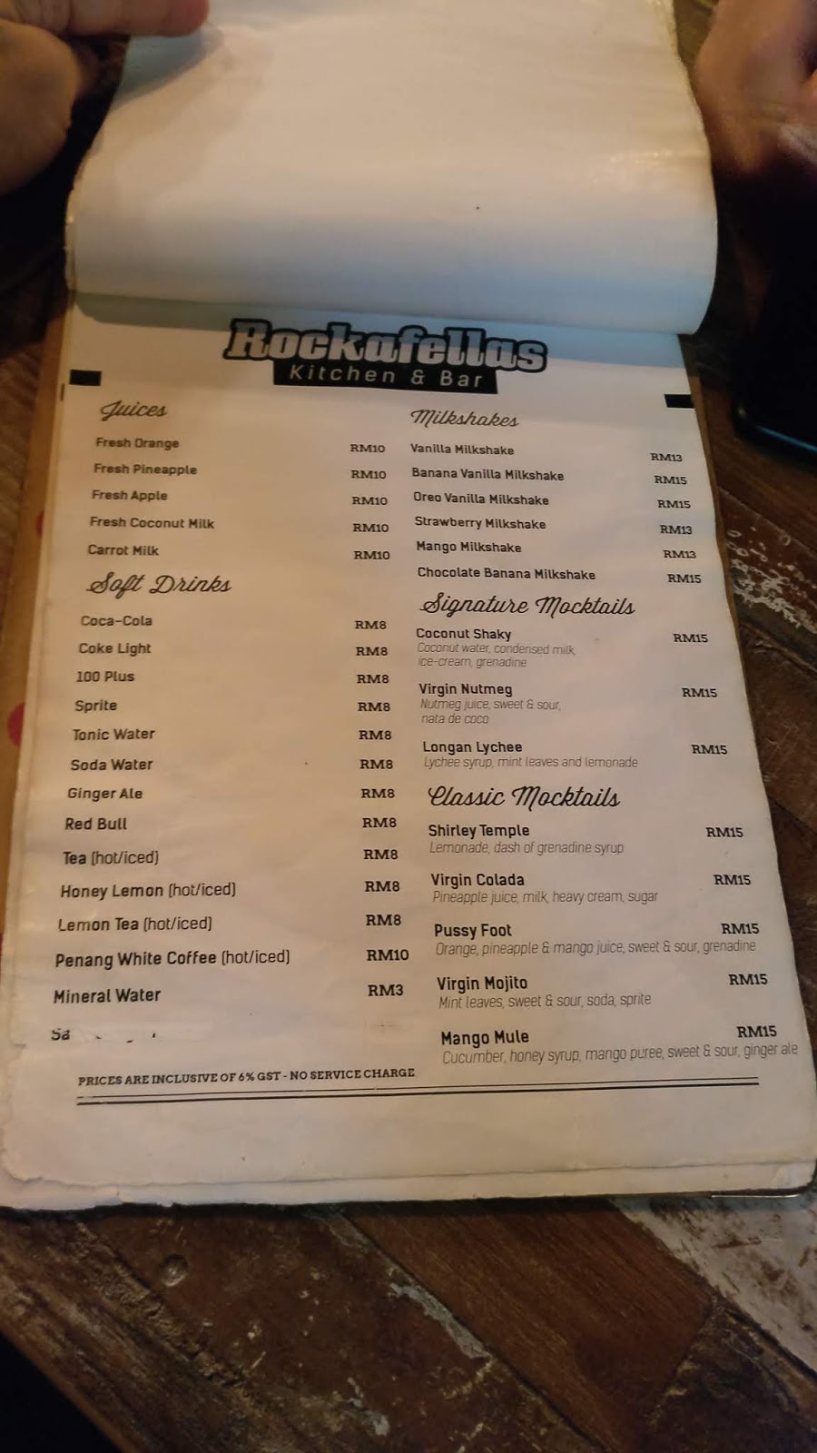 It's About Food!!: Rockafellas Kitchen & Bar @ Chulia Street