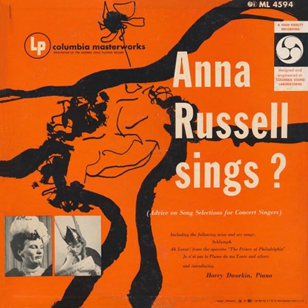 Vintage Stand-up Comedy: Anna Russell - Anna Russell Sings 1953 (UK)