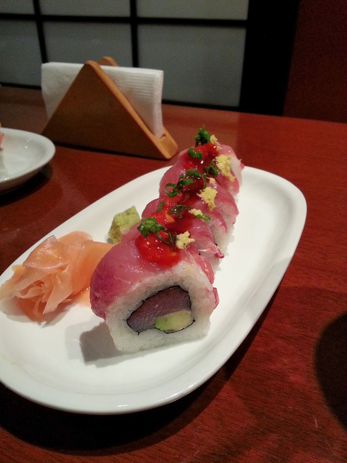 Flor de Sal: Comendo sushi em Miraflores