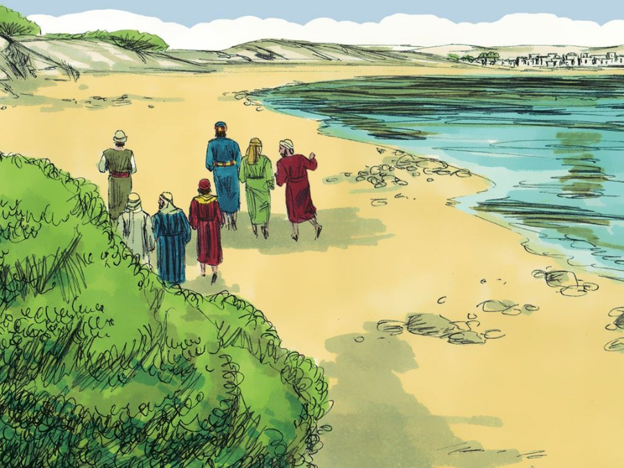 Jesus Made Breakfast for His Helpers