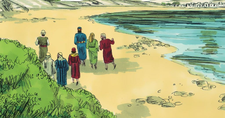 Jesus Made Breakfast for His Helpers