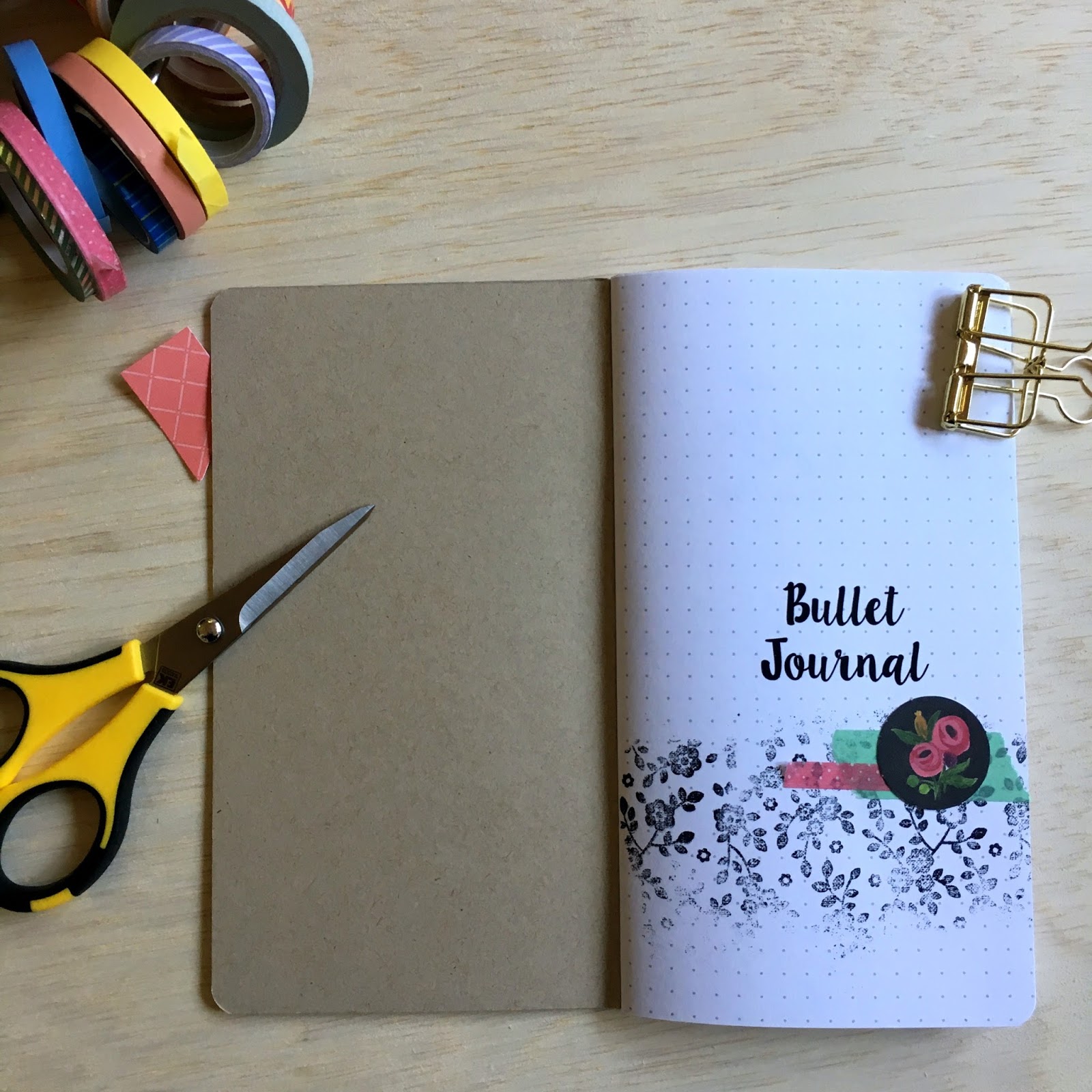 seemownay: April Lilli Design Team: Decorating a Traveler's Notebook insert