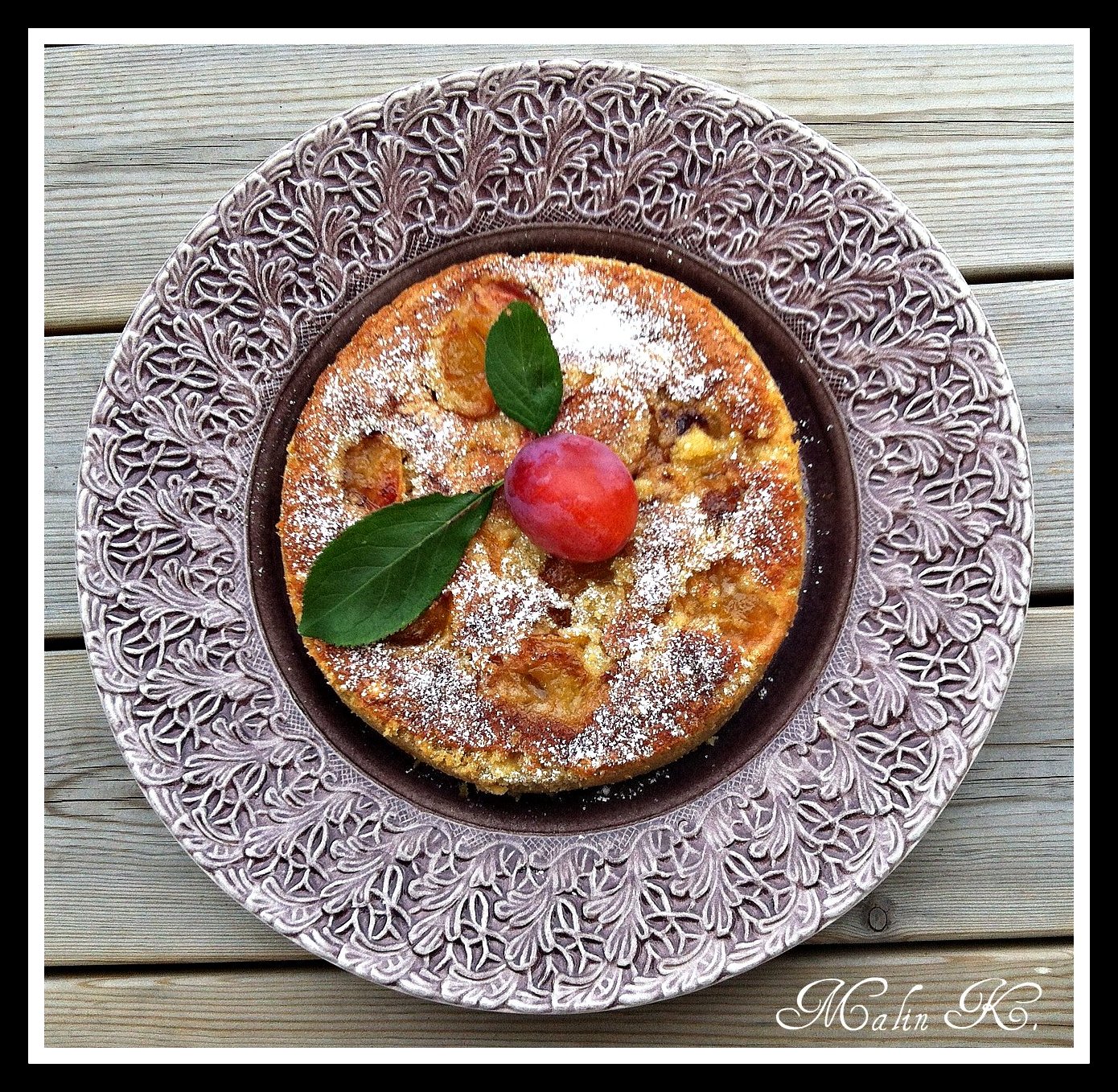 Malin's Diner: CLAFOUTIS MED PLOMMON