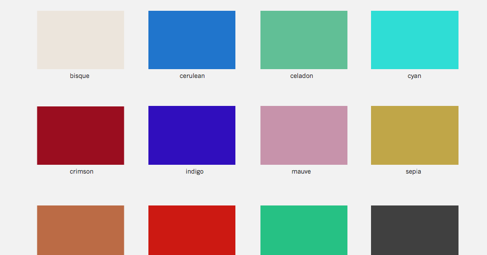 A Candle in the Dark: Common and Uncommon Color Names