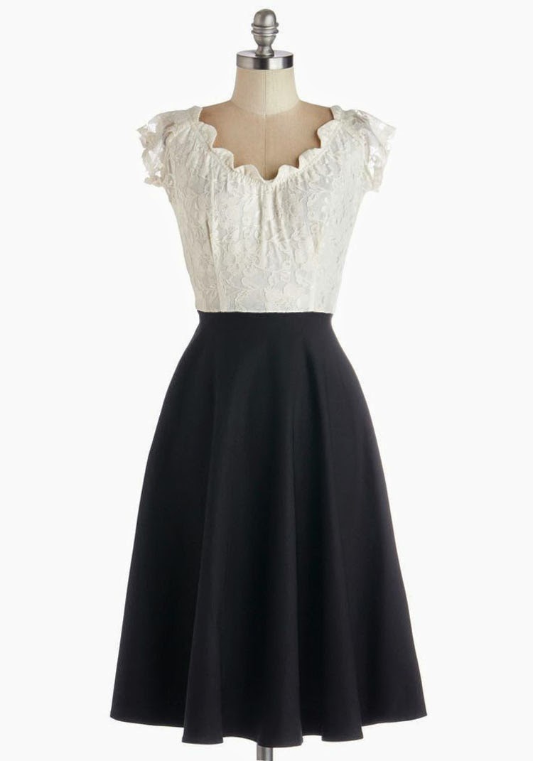 ModCloth Black and White Wishlist | Art Loves Company