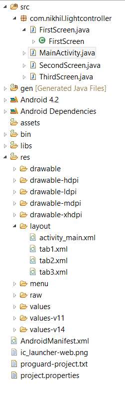 Rainylinkb Making Sliding Views In Android Using Viewpager