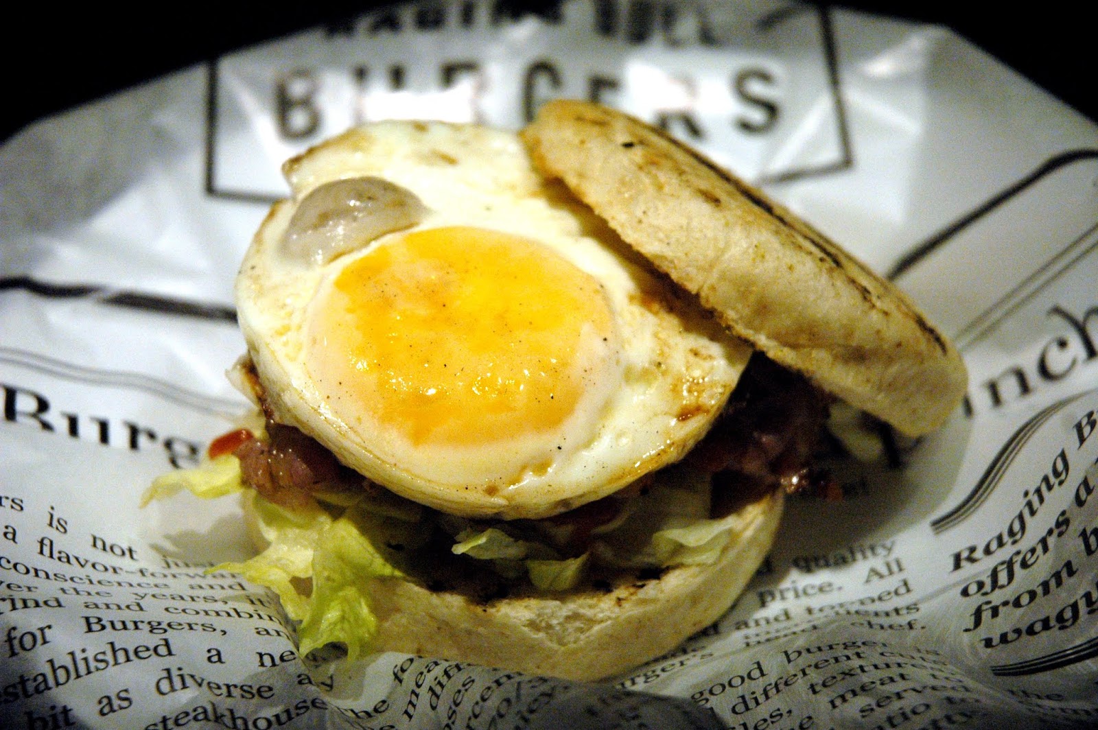 DUDE FOR FOOD: Raging Bull Burgers: Seriously Badass Burgers Fresh From ...