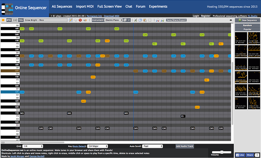 Services en ligne pour la musique