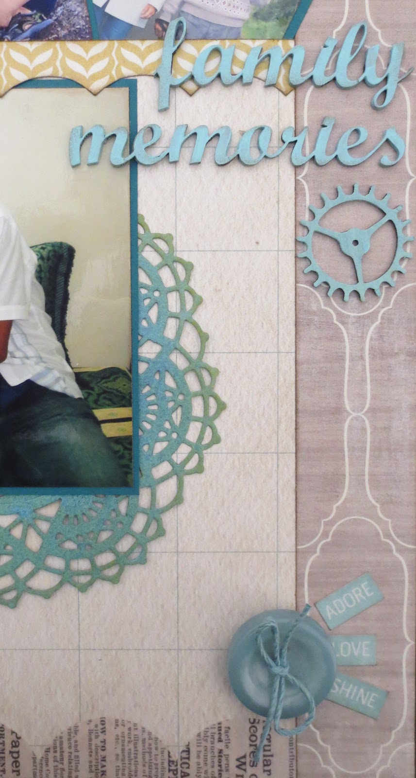 Paper Lane: Design Inspiration - My Mind's Eye ' The Sweetest Thing' layout