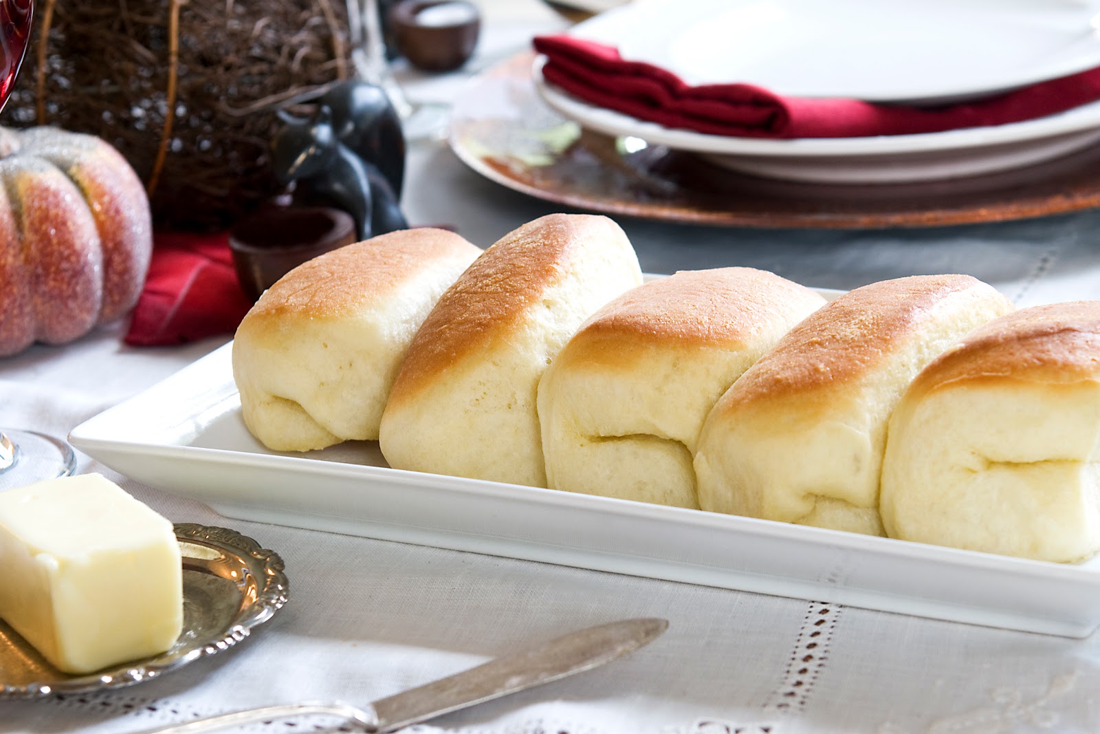 Simply Gourmet: 215. Parker House Rolls