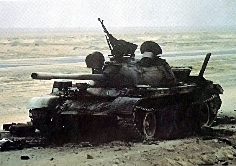 Iraqi tank T-54/55 ~ Asian Defence