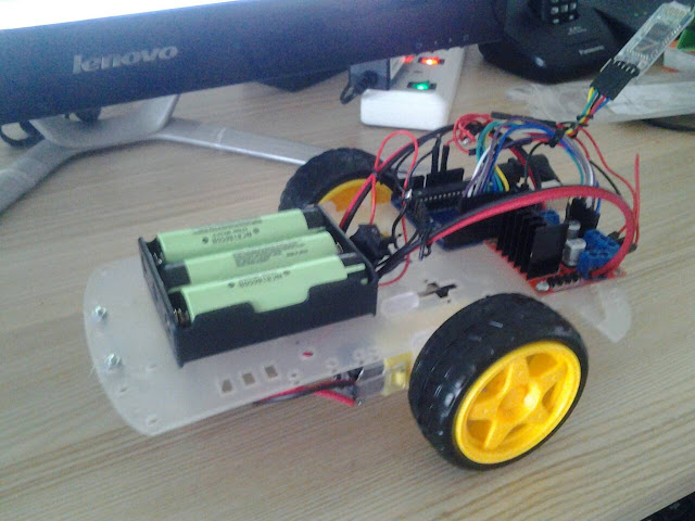 โปรเจค รถบังคับ Arduino กับ แอพแอนดรอยด์ โรบอทสยาม อุปกรณ์หุ่นยนต์