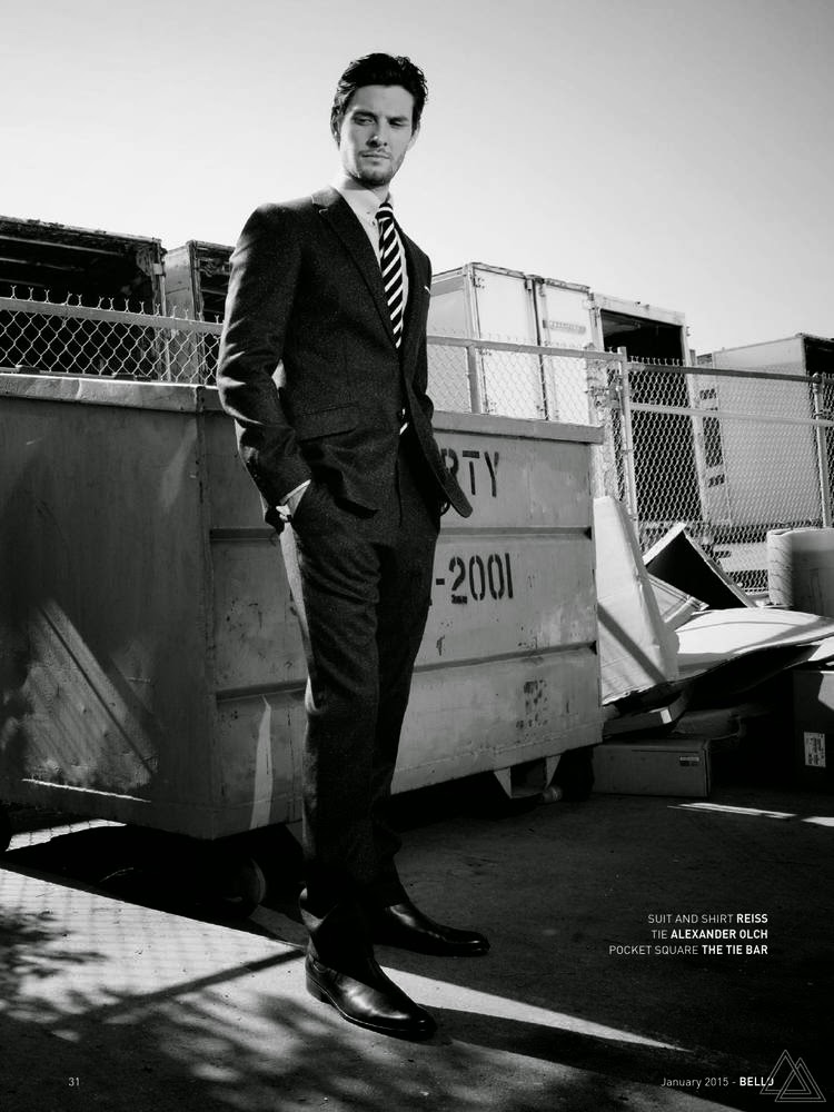 Ben Barnes para BELLO Magazine Enero 2015