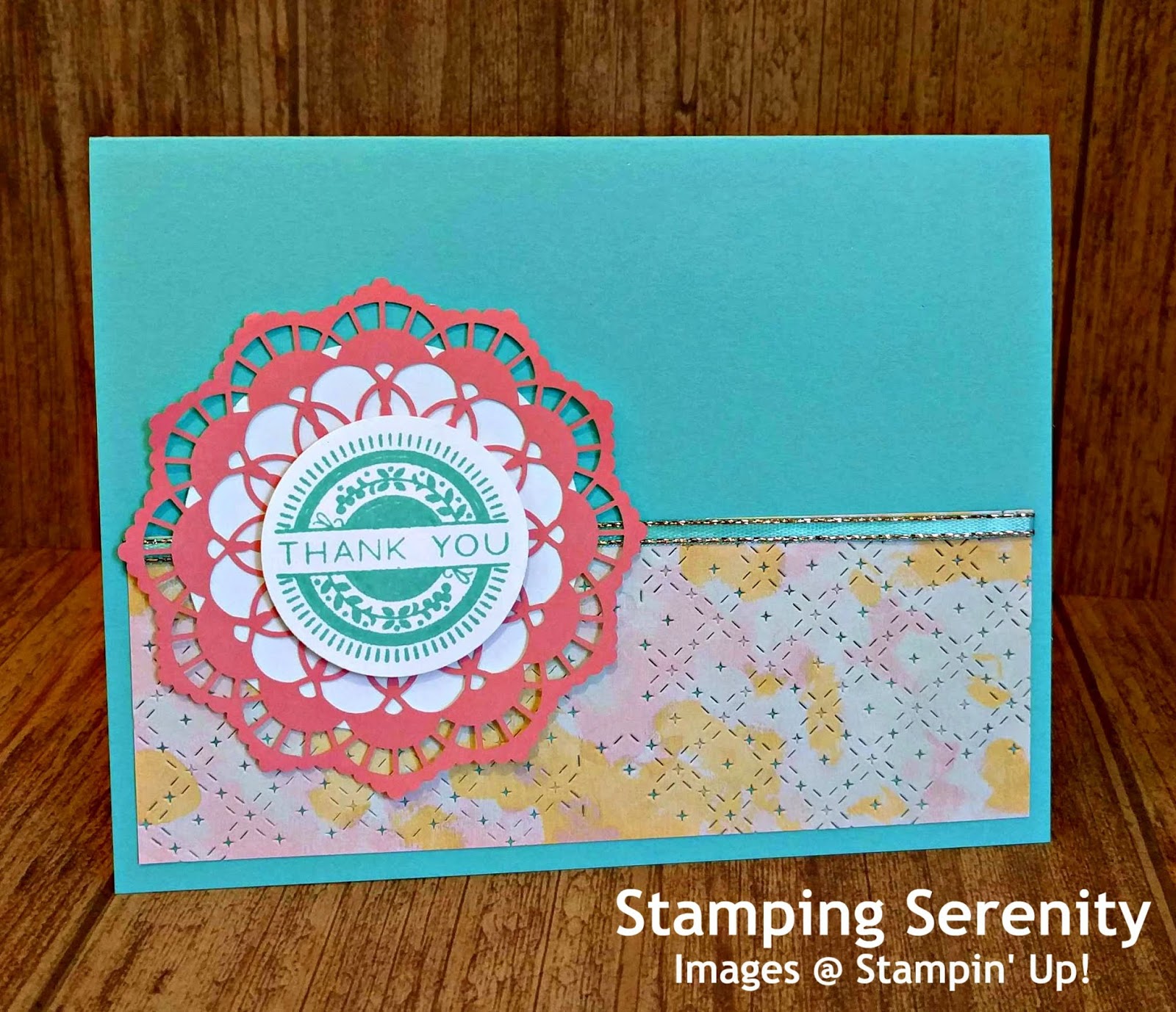 Stamping Serenity: Stitched All Around for #GDP142