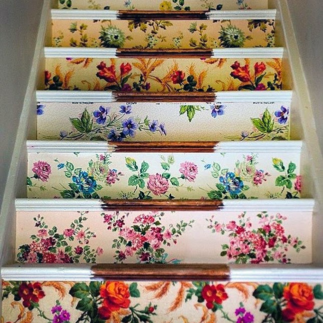 Todo un mundo de Papel: 10 ideas para decorar con papel pintando