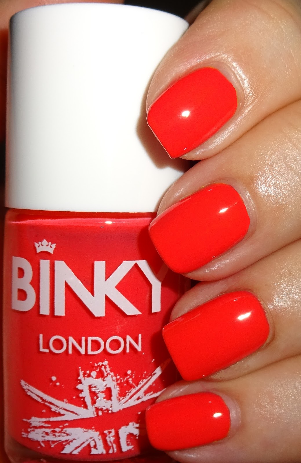 Wendy's Delights: BINKY London Nail Polishes - Tangerine, Coral, Red ...