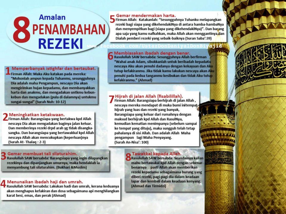 NURSOLEHAH - Madrasah Hati Hidayah: Nota 1 : Rezeki dan Keberkatan