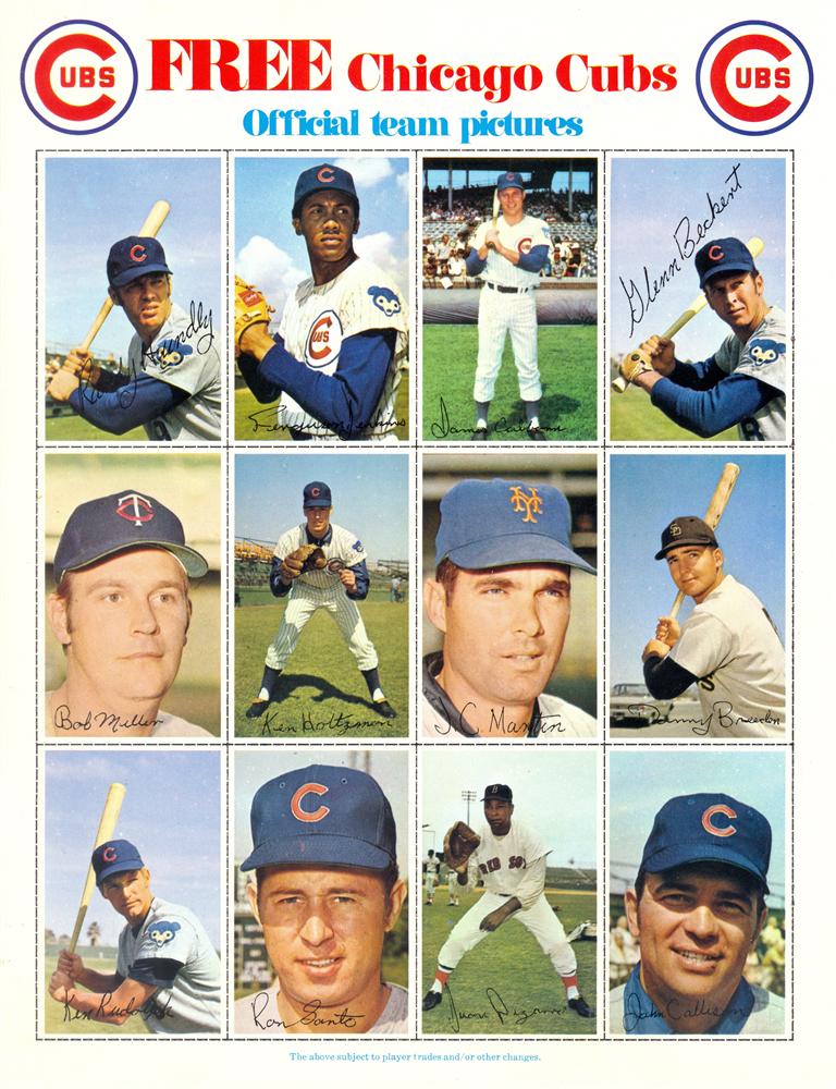 Wrigley Wax: 70s Saturday - 1971 Dell Today Cubs