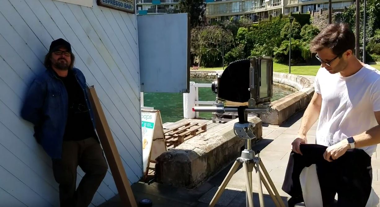 How to Shoot an 8x10 Large Format Portrait with Hugo Sharp in Sydney ...