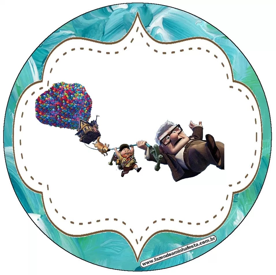 Película de Pixar Up: Wrappers y Toppers para Cupcakes para Imprimir ...