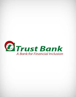 trust bank vector logo