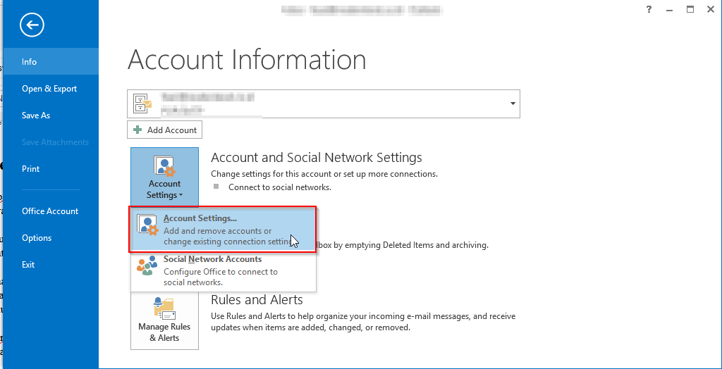Cara Mengamankan Email Akun Microsoft Outlook 2013 Dengan Password ...