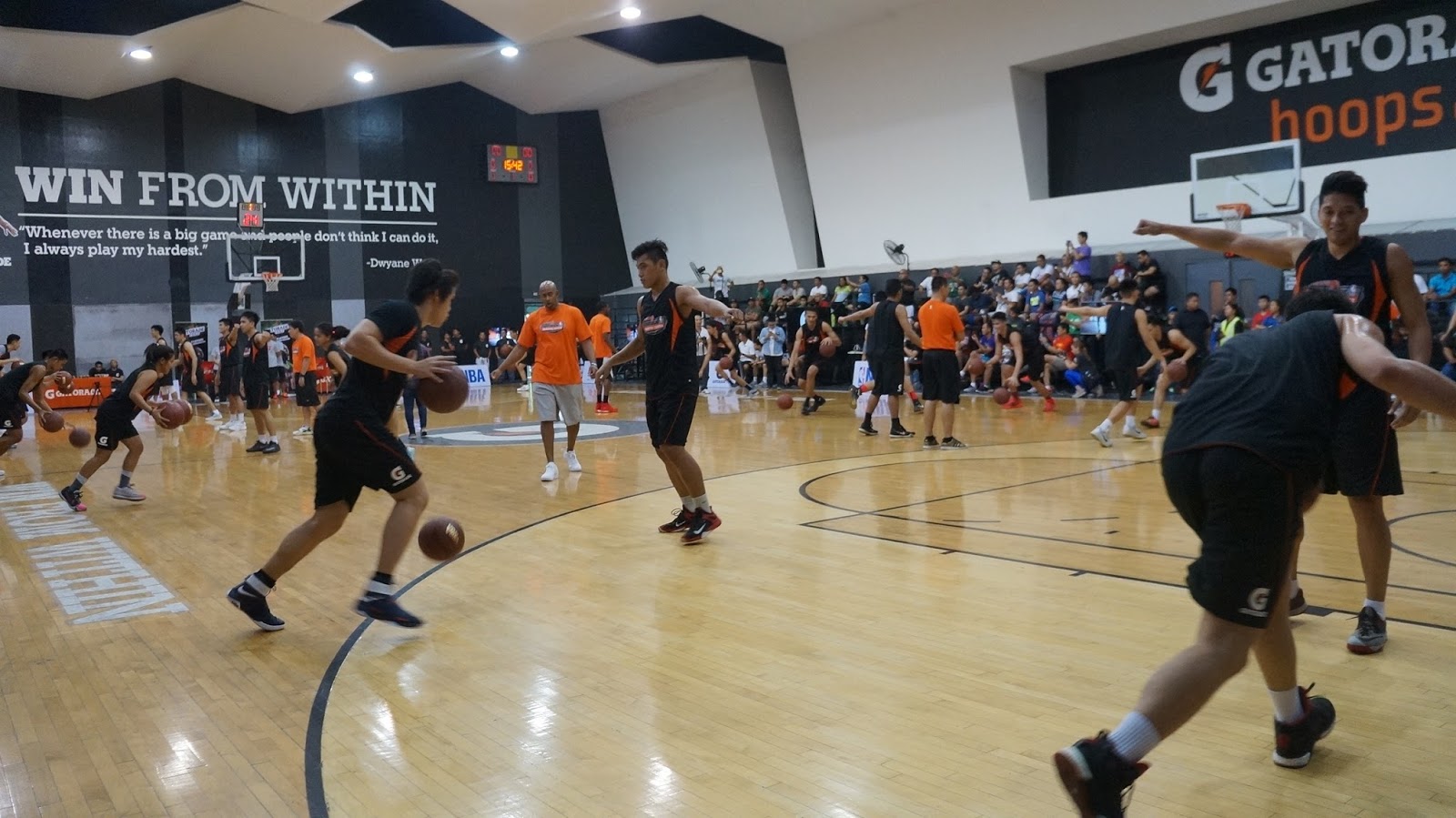 Gatorade NBA Training Center and NBA FIT Week Kick Off ~ Wazzup ...