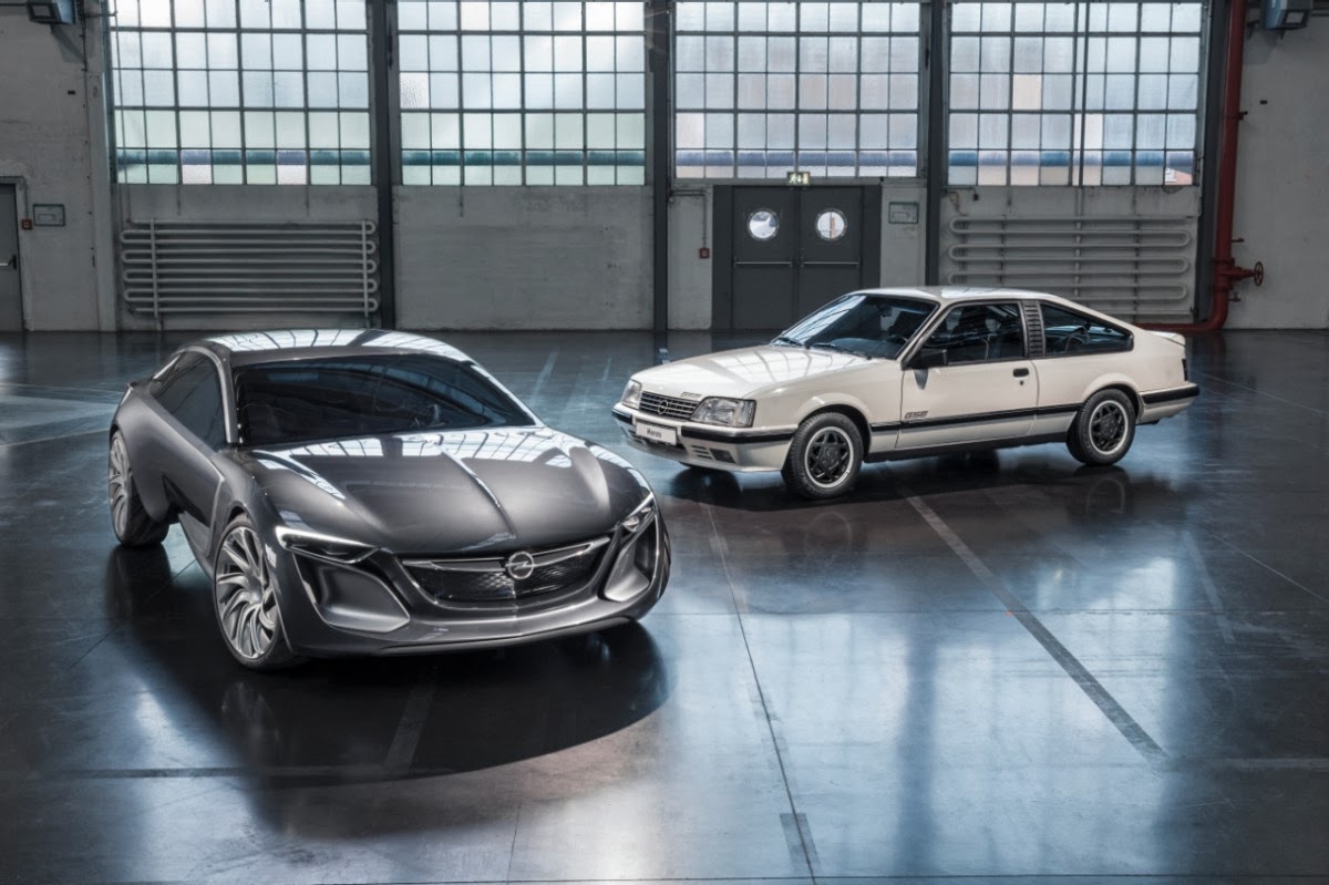 Riwal888 - Blog: !NEW! Four decades of top design: Opel Monza GSE meets ...