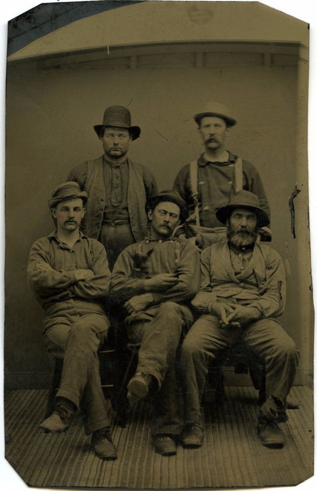 Victorian Working Class: 22 Portrait Photos of Male Workers From ...