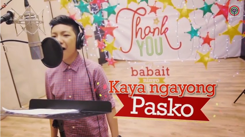 mYnMe: ABS-CBN Christmas Station ID 2014 "Thank You, Ang Babait Ninyo"