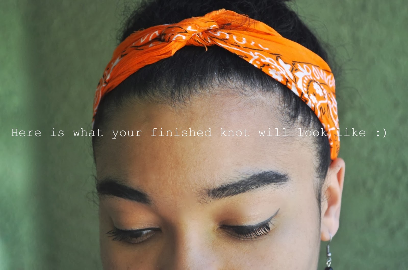 How to FOLD a Bandana Into a Headband | All Size Fits One