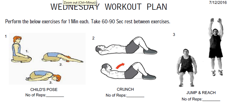 Health and Fitness: Week 6, Day 3: Six week to strength Home workout ...