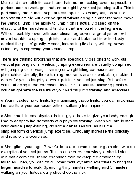 Vertical Jump Training Guide: Air Alert the Complete Vertical Jump Program