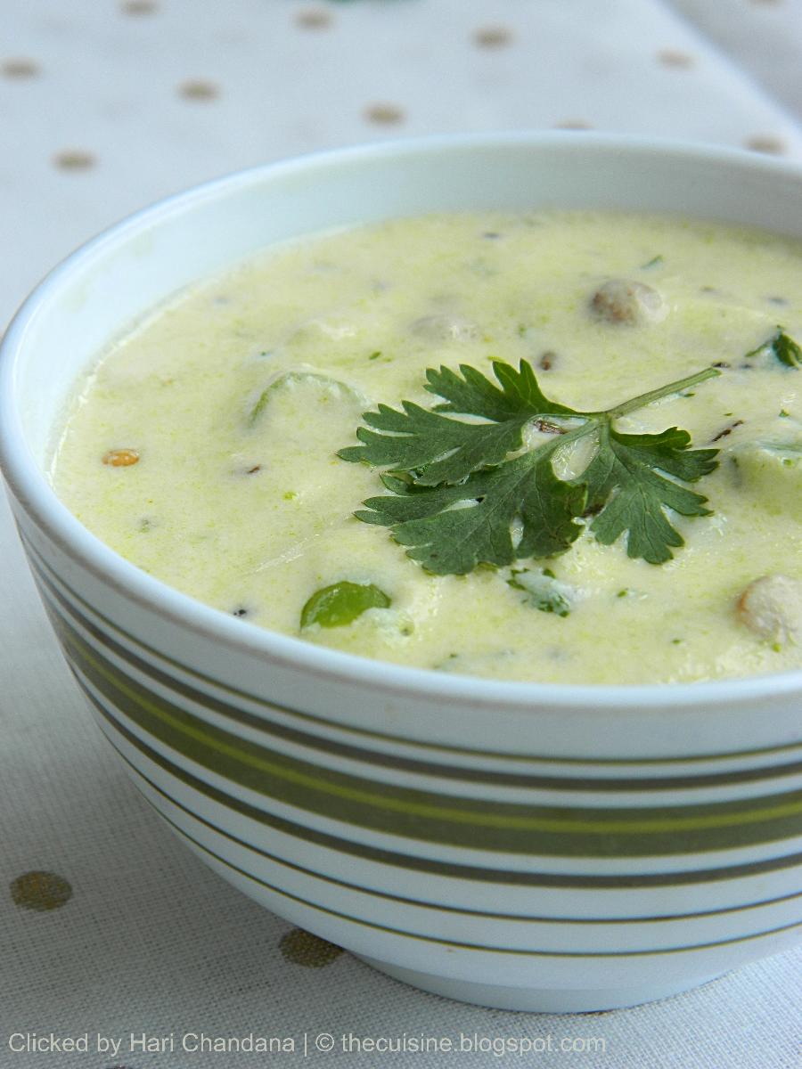 Blend with Spices: Velakkaya Perugu Pachadi | Wood Apple Yogurt Chutney ...