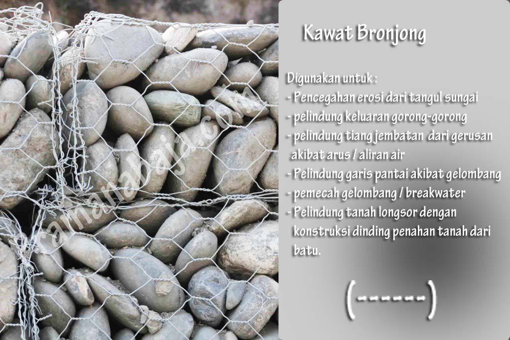 Cara Pasang Kawat Bronjong - Jual Kawat Bronjong ~ Distributor Besi dan ...