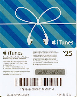 Free iTunes Cards: Gratis iTunes Codes
