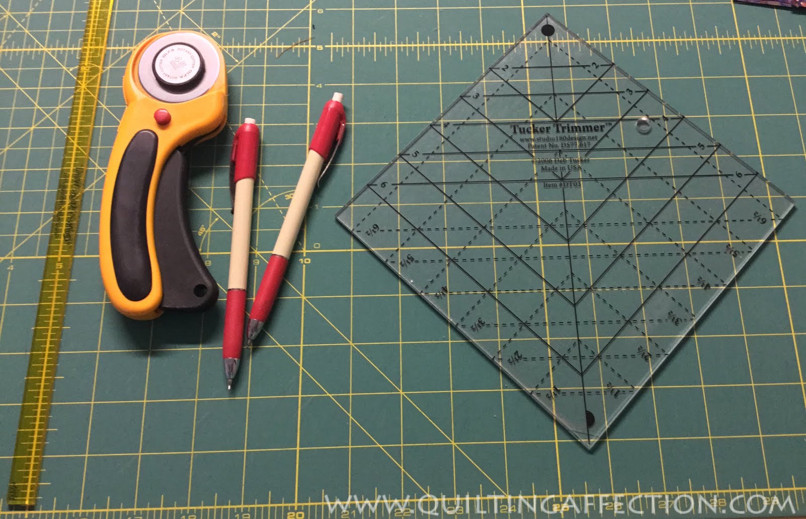 Quilting Affection Designs: 2018 Challenge The Ruler: Studio 180 Design ...