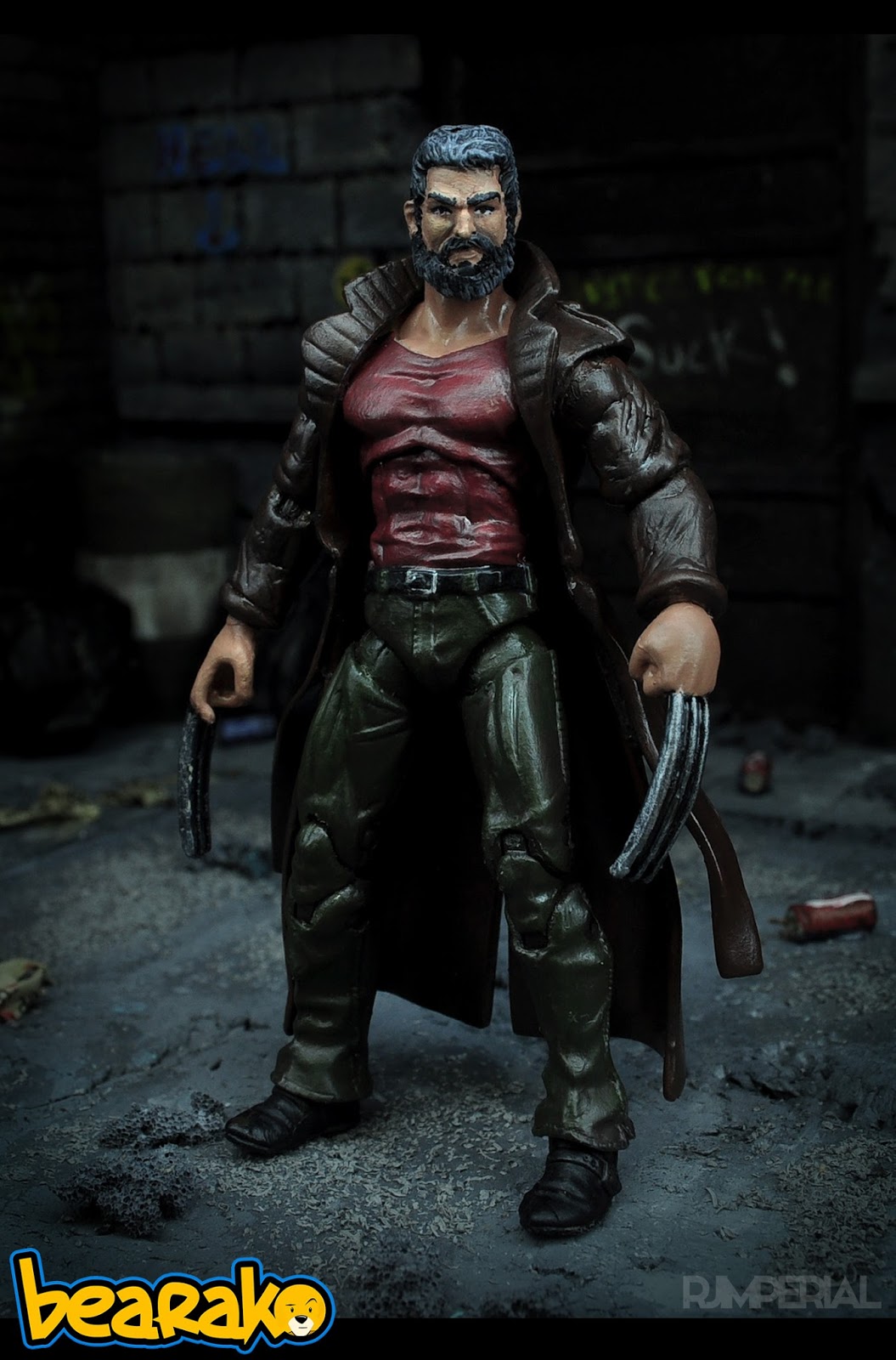 Bearako's Corner: TOY CUSTOM: Old Man Logan (Comic/Movie inspired)
