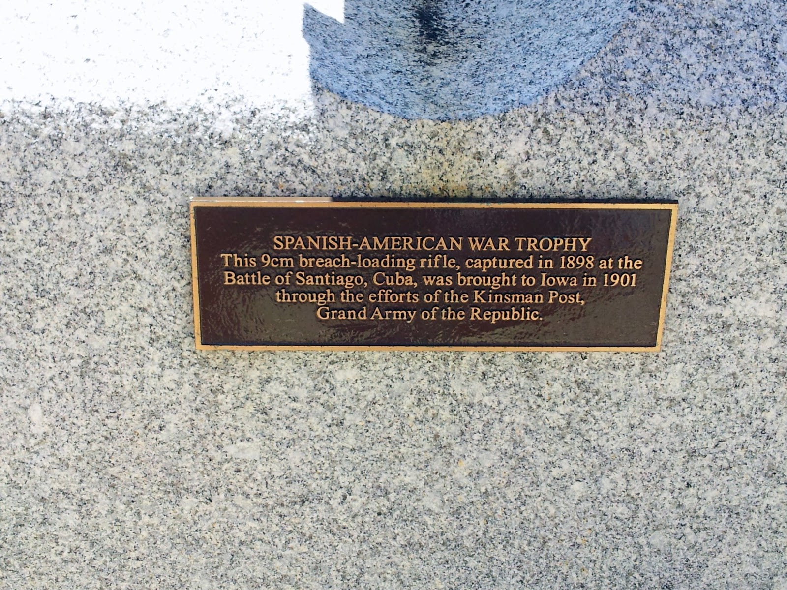 History and Culture by Bicycle: Spanish-American War Trophy Cannon