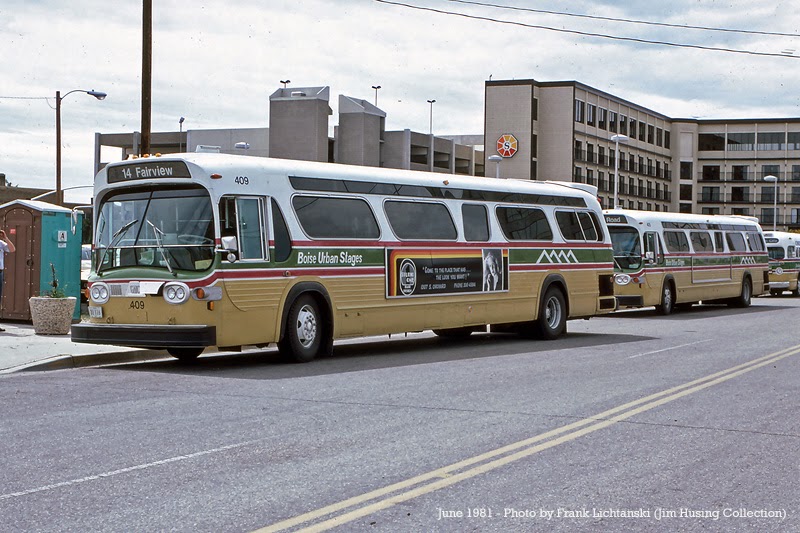 Eddie's Rail Fan Page: Boise Urban Stages 1970's era GMC transit bus ...