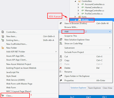 Kode Dot Net: ASP.NET MVC 5 - [Part 04] Membuat Model