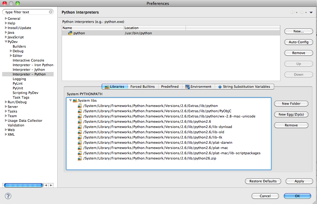 Django: Installing Eclipse and PyDev for django