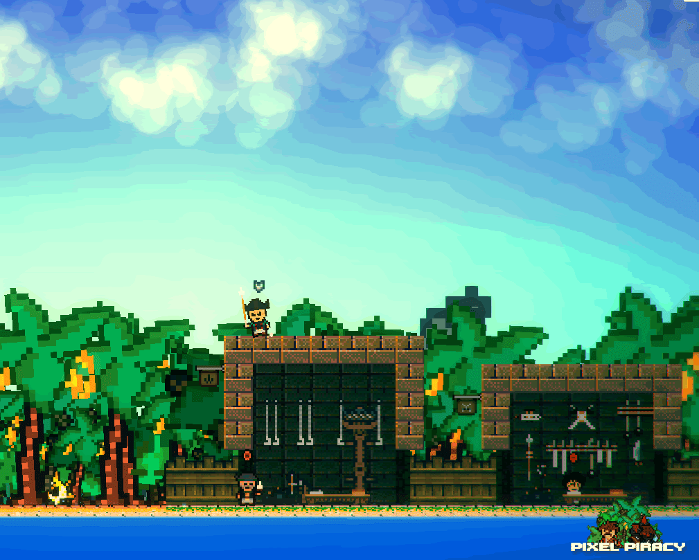 Indie Retro News: Pixel Piracy - A side-scrolling 2d strategy/sandbox ...