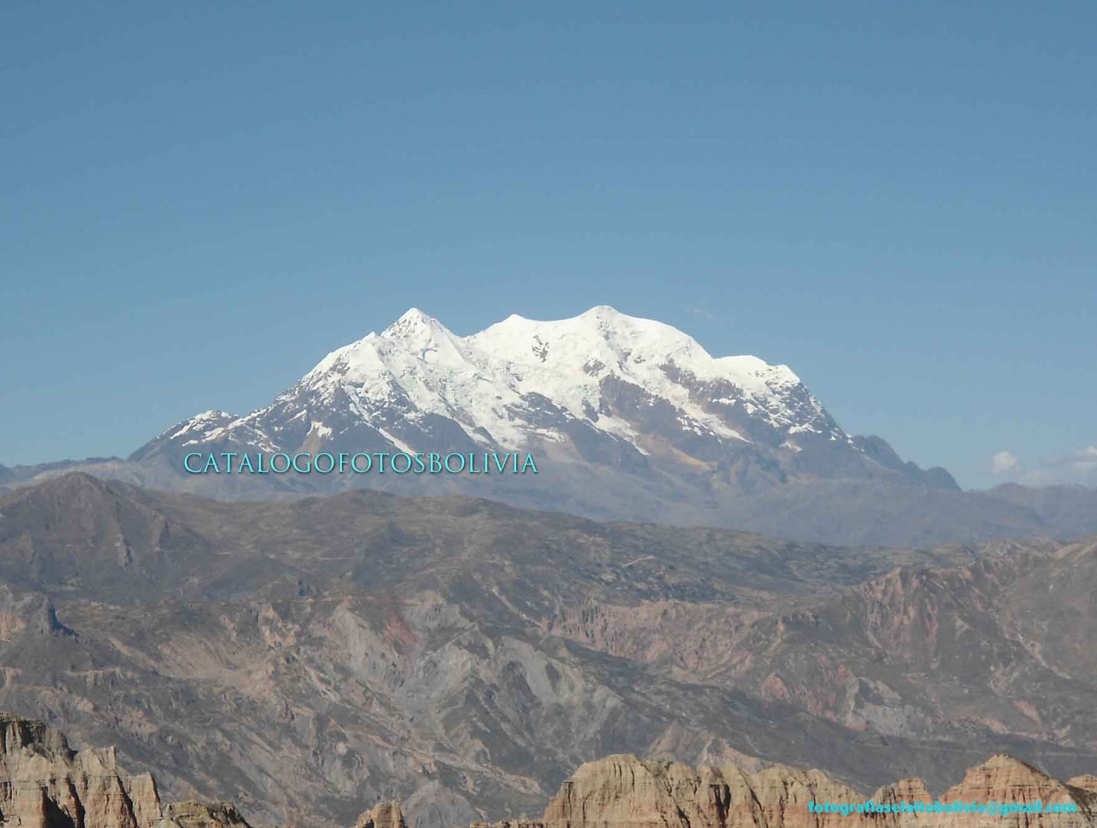 Catalogo de fotos Bolivia: Fotos de Illimani y Mururata 2012