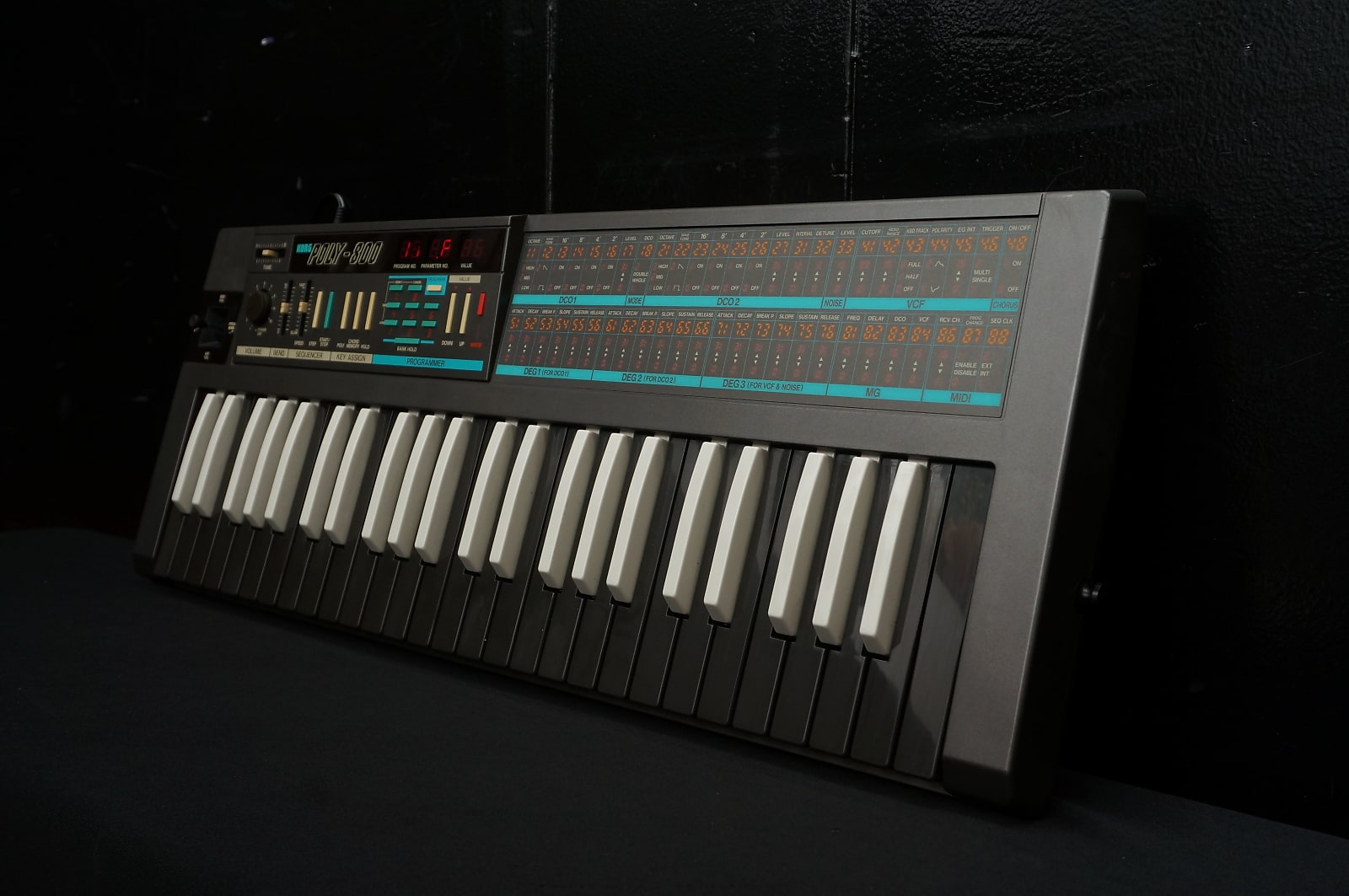 Korg poly 800 synthesiser - connectionsnanax