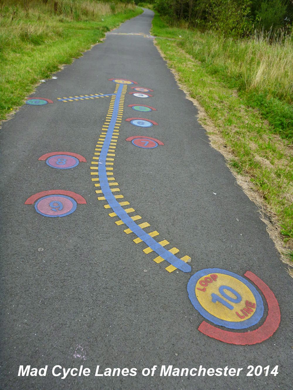 Mad Cycle Lanes of Manchester: Tyldesley & Roe Green Looplines etc