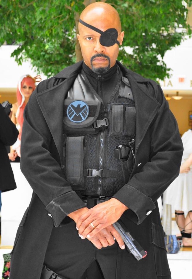 Nick Furia Cosplay Traje