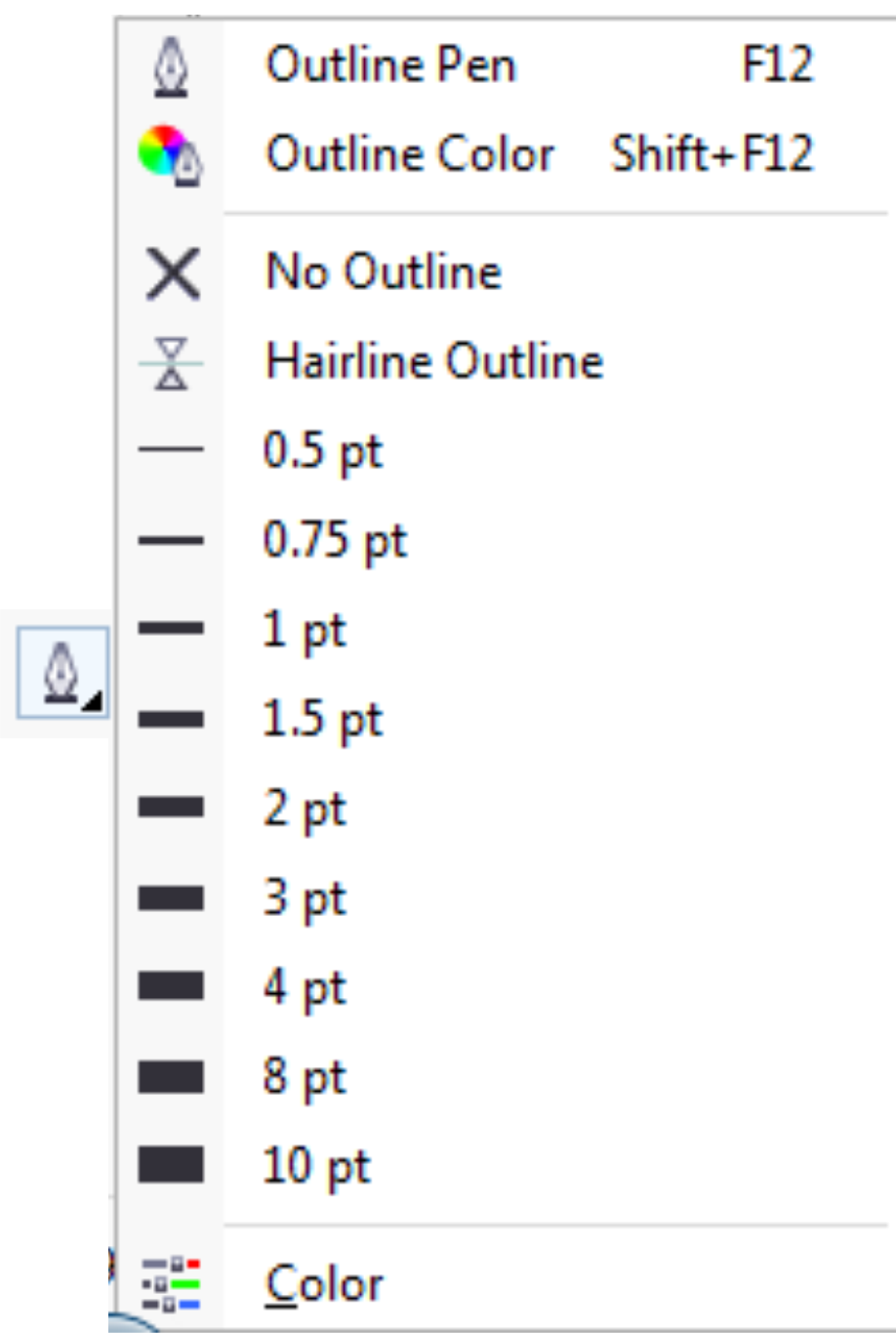 Fungsi Toolbox CorelDRAW X7 - TUTORiduan.com