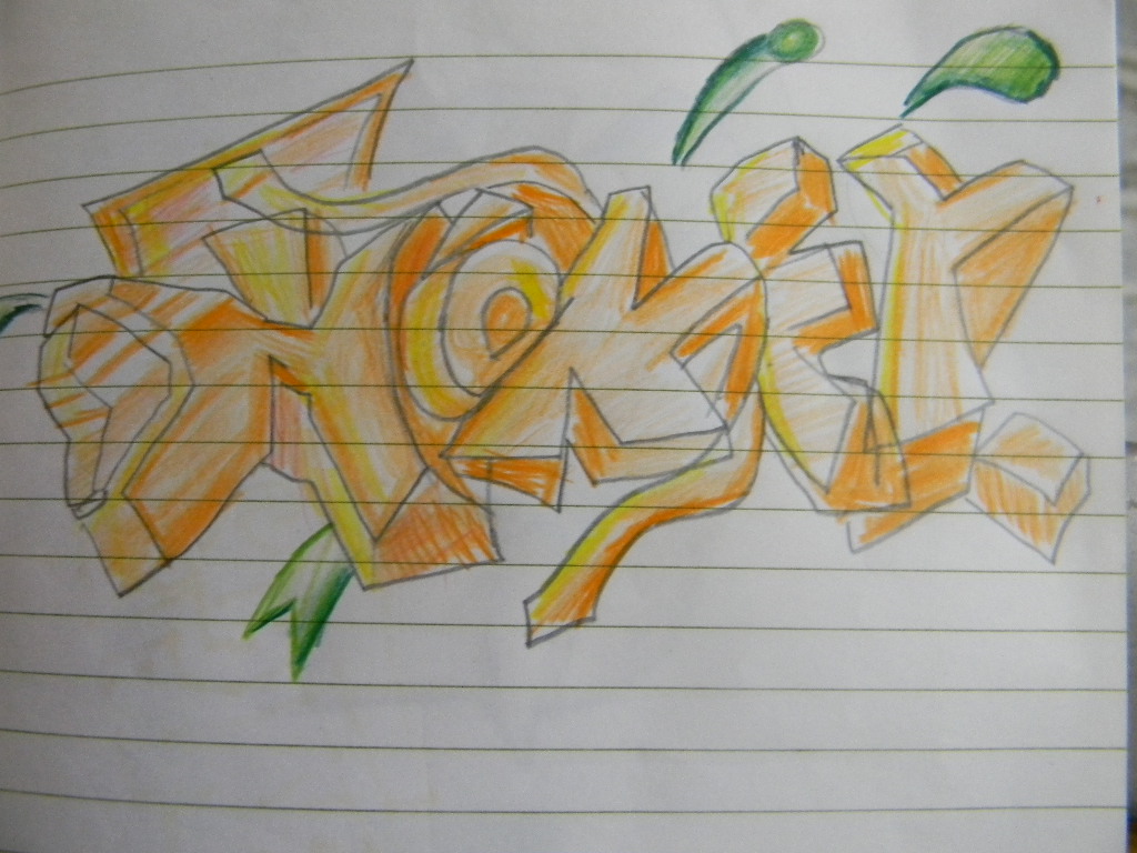 Honey Singh: HOW TO WRITE YOUR NAME IN GRAFFITI